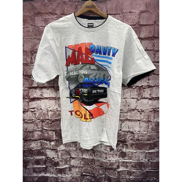 Tultex | Shirts | Vintage 9s Davey Allison Mac Tools Shirt Medium ...